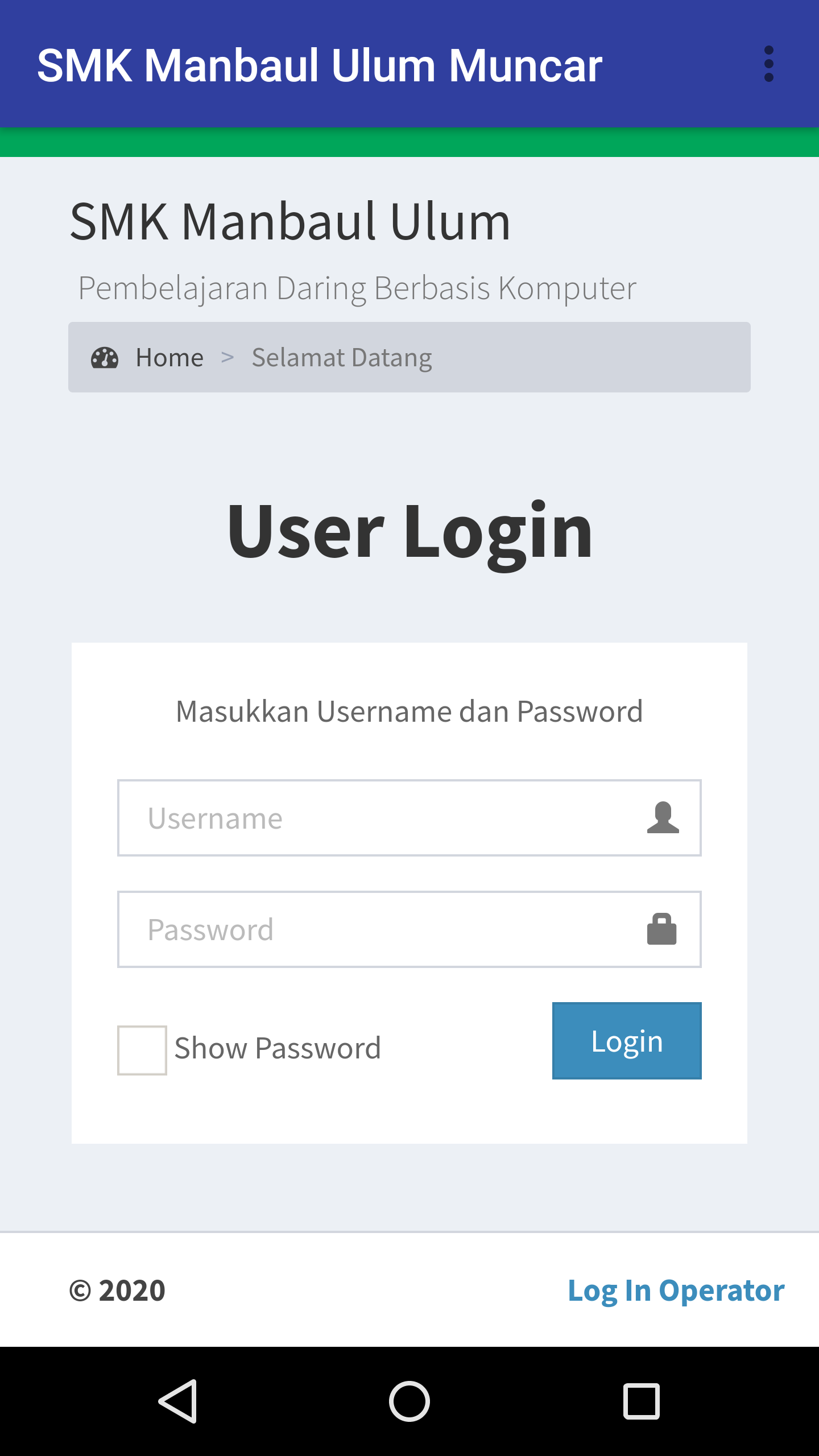 Aplikasi “SMK Manbaul Ulum” – SMK Manbaul Ulum Muncar